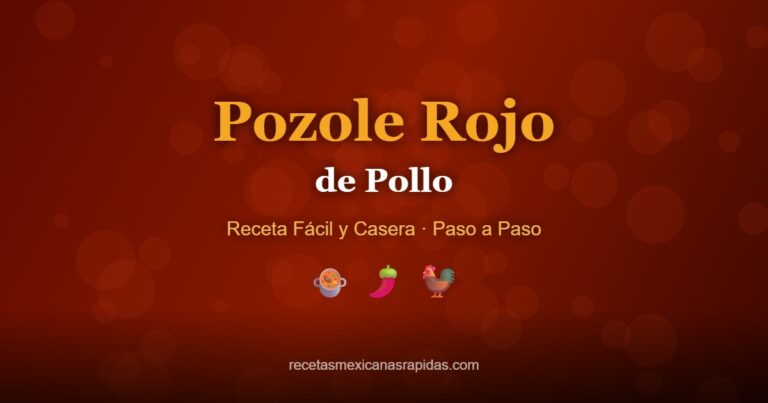 Pozole Rojo de Pollo — Receta Fácil y Casera Paso a Paso - Recetas ...